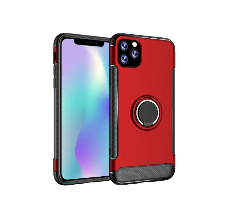 【楽天市場】半額！ iPhone11Pro スマホケース 背面ケース ハイブリッド 2重構造 TPU+PC 耐衝撃 マット メタリックカラー ...