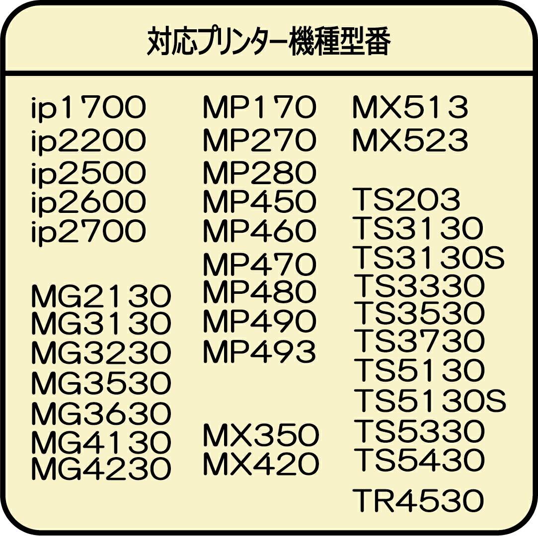 【楽天市場】キヤノン canon BC-366 BC-365 BC-360 BC-361 BC-345 BC-346 BC-340 BC-341 BC-310 BC-311 BC-90 BC ...