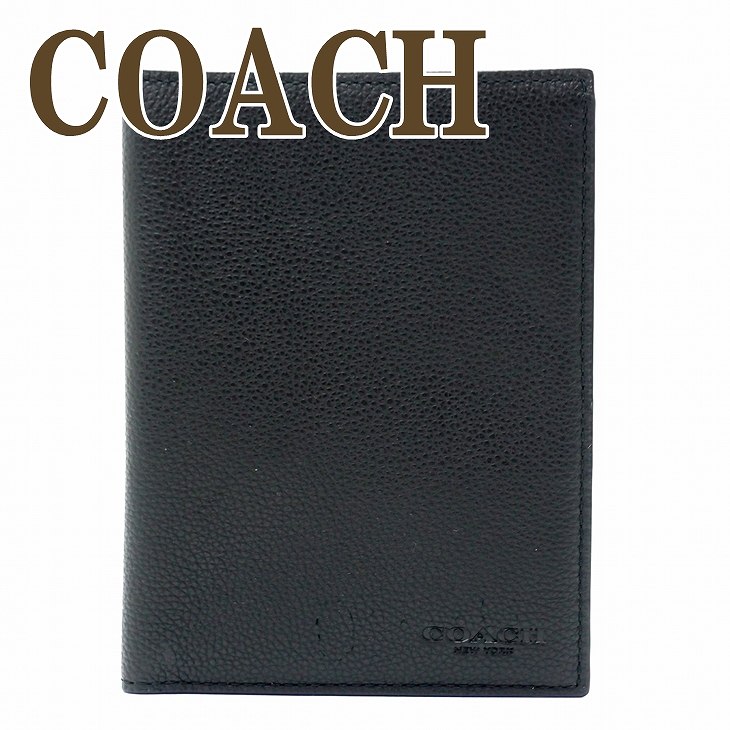 【楽天市場】コーチ COACH メンズ パスポートケース 本革 レザー 93604BLK 【ネコポス】 ブランド 人気：贅沢屋