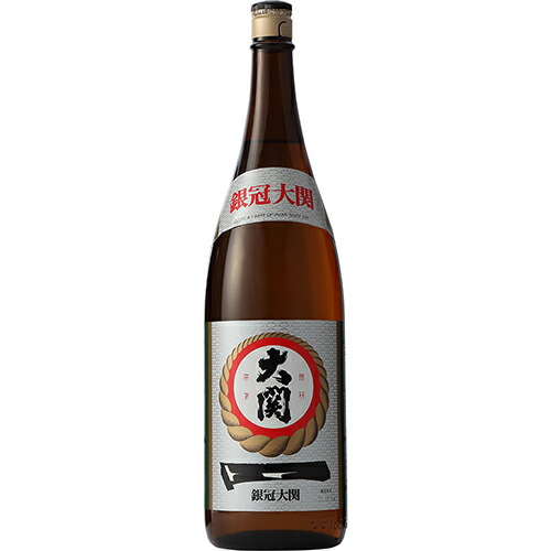 【楽天市場】大関 銀冠 瓶詰 1.8L瓶 1800ml u-yu：酒のZenjin 楽天市場店