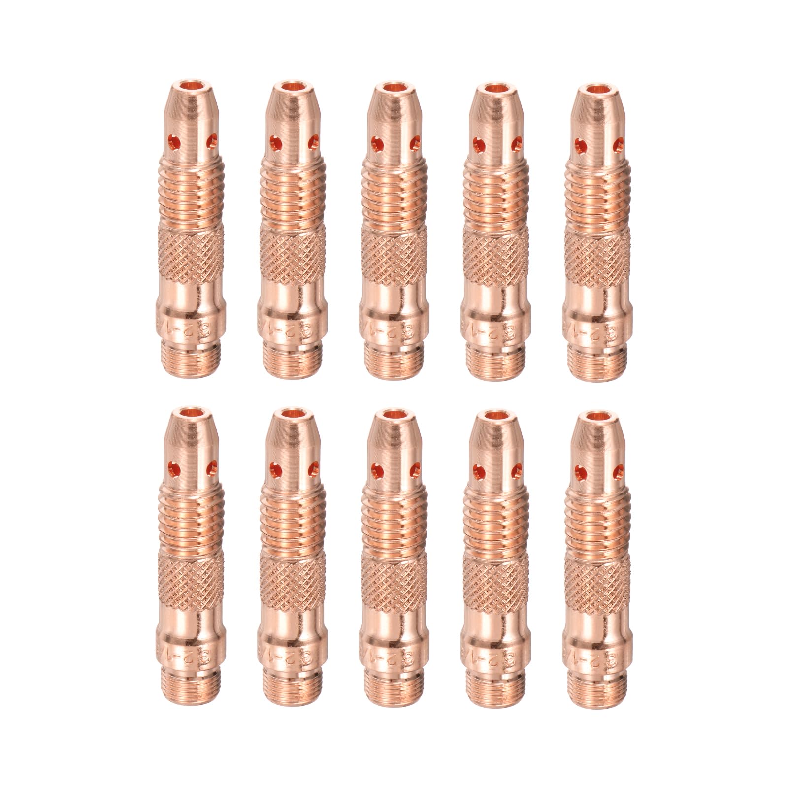 【楽天市場】T 10個セット T I G溶接コレットボディ 10N25 (1/8") ボア直径 銅製消耗品 WP-17 WP-18 およびWP ...