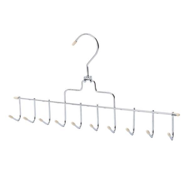 【楽天市場】ベルト ハンガー オーガナイザー 10 フック スカーフ オーガナイザー アクセサリー スカーフ ネクタイ用 ベージュ：Terapower