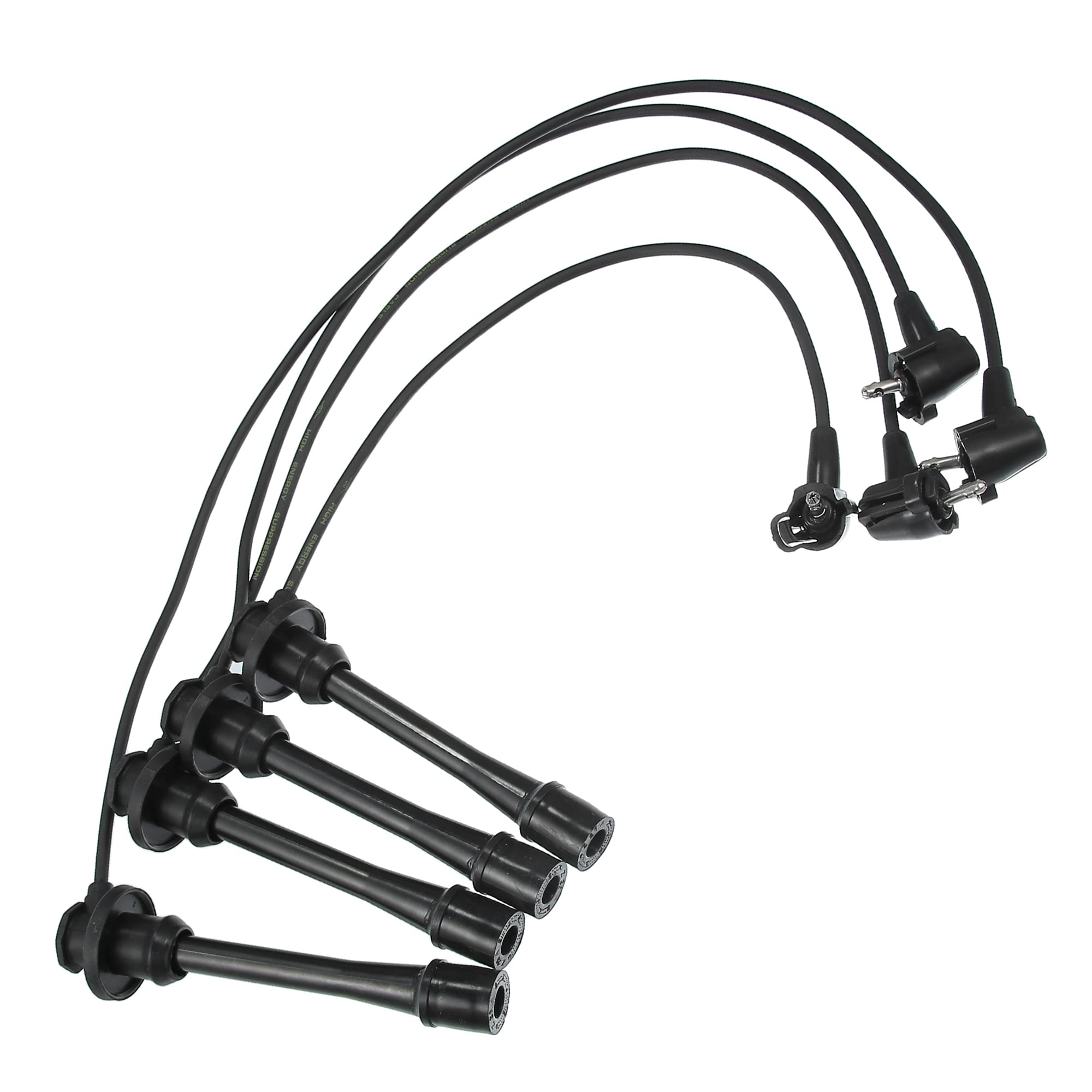 【楽天市場】Tスパークプラグ点火ワイヤー Toy otaに対応 4Runner Base 2.7L L4 - Gasに対応 1996 ブラック 4個：Terapower