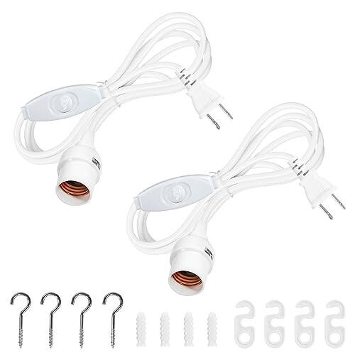 【楽天市場】電球ソケット|E26口金|コード付き ソケットコンセント |吊り下げ スイッチ付き 2.5M|E26用 ソ：Terapower