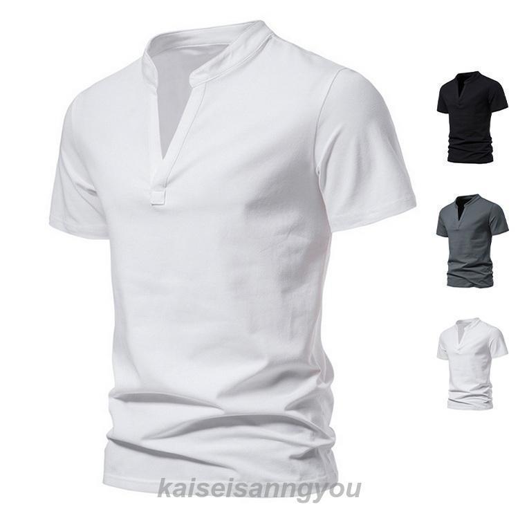 【楽天市場】tシャツ メンズ 半袖tシャツ 半袖 Tシャツ Vネックシャツ 涼しい カジュアル 無地 夏物：zeroandone