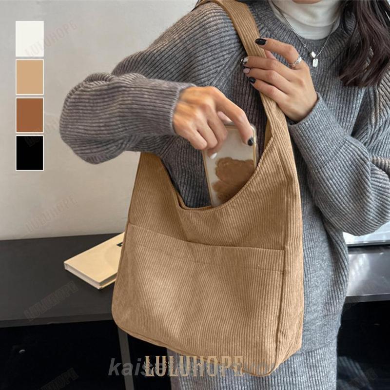 【楽天市場】トートバッグ コーデュロイ 無地 肩掛け：zeroandone