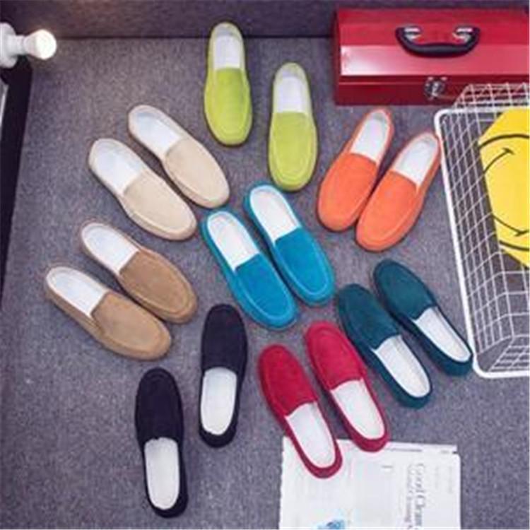 【楽天市場】スリッポン スニーカー レディース レディースシューズ ズック靴 ぺたんこ カジュアルシューズ 疲れない 歩きやすい 通気性 オシャレ 春物 新作：zeroandone