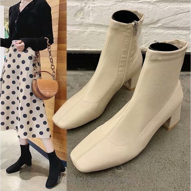 【楽天市場】ショートブーツ シューズ レディース スクエア ブーツ PU スエード ヒール ミドルブーツ スクエアトゥブーツ 疲れない 歩きやすい 靴 おしゃれ：zeroandone