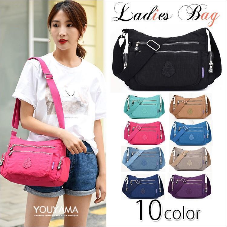 【楽天市場】ショルダーバッグ レディース バッグ 斜めがけ ナイロンバッグ キャンパス カジュアル レディースバッグ カバン キャンバスバッグ 通勤：zeroandone