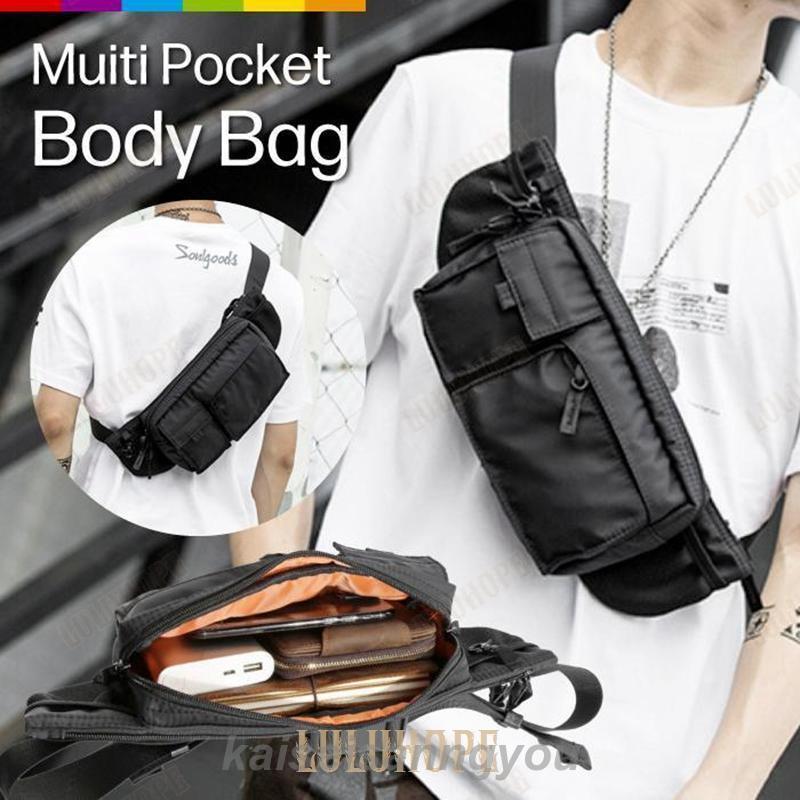 【楽天市場】ショルダーバッグ メンズ ウエストバッグ ウエストポーチ バイク 大容量 2way ボディバッグ アウトドア：zeroandone