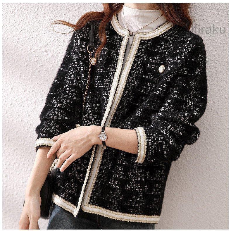 【楽天市場】卒業式 服 レディース ツイードジャケット レディース ニットカーディガン 卒園式 入園式 服装 母 ママ 入学式 通勤 30代 40代 50代 七五三 お宮参り おしゃれ ...