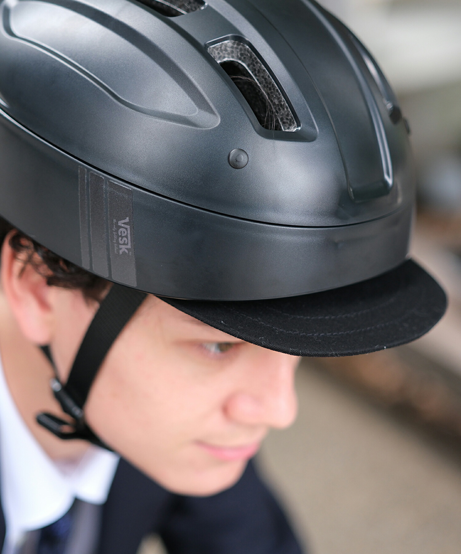 【楽天市場】業界初SGマーク&折りたたみ「ZEROFT VESK(べスク) 用 バイザー」オプション商品 自転車用 折りたたみヘルメット 安全規格 コンパクト 国産 日本製 おしゃれ 大人 ...