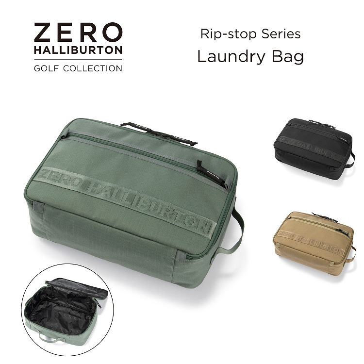 【楽天市場】【月間優良ショップ受賞】ランドリーバッグ ゼロハリバートンゴルフ ZERO HALLIBURTON GOLF Rip-stop ...