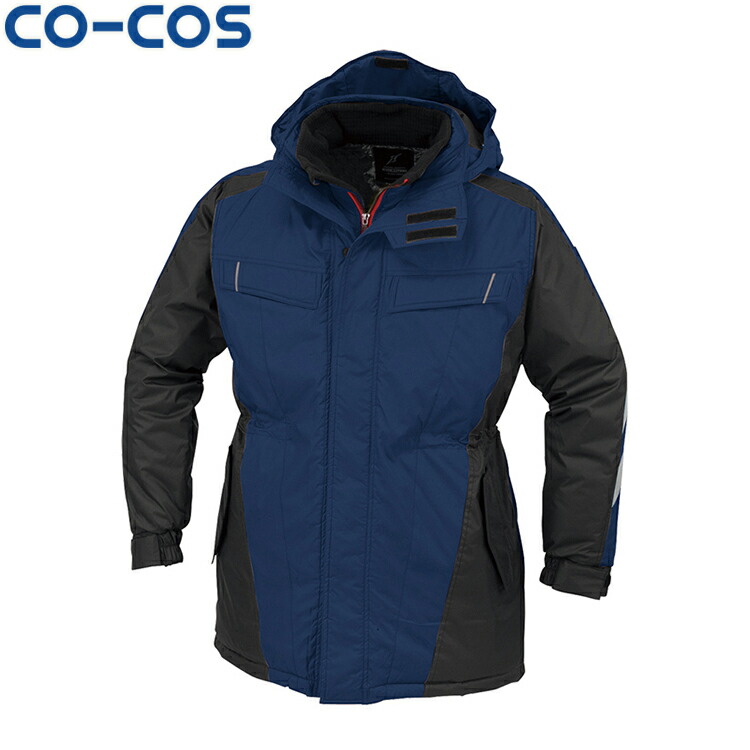【楽天市場】CO-COS A-3276 防寒コート S M L LL 3L 4L 5L 6L タウンユース かっこいい作業服 作業着 作業服 仕事着 コーコス：ZERO-uni-WORKS