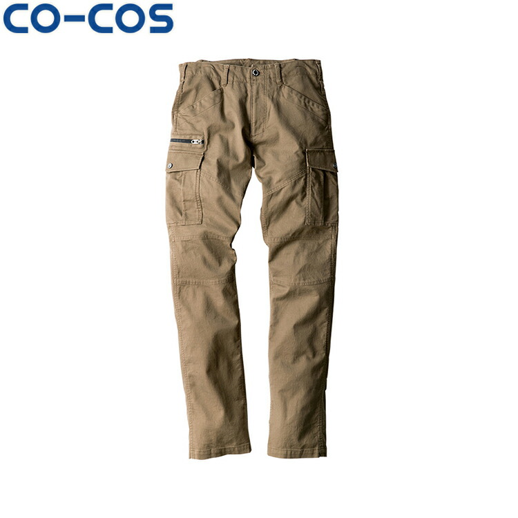 【楽天市場】CO-COS GA-3915 ストレッチコードピケカーゴ SS S M L LL 3L 4L 5L 6L タウンユース かっこいい作業服 作業着 作業服 仕事着 コーコス：ZERO ...