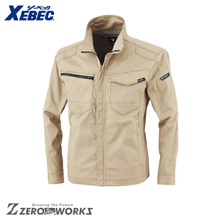 【楽天市場】送料無料 ジーベック XEBEC 1721 TCストレッチブルゾン SS S M L LL オールシーズン対応 xebec ワークウェア チームウェア タウンユース 作業着 作業服 ...