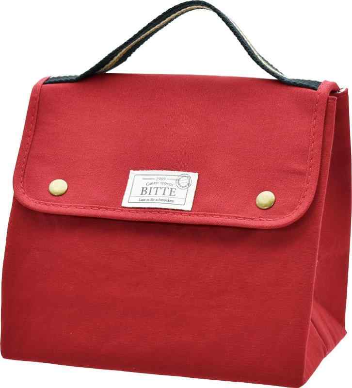 【楽天市場】現代百貨 BITTE ランチバッグ RD サイズ：約W20 D13 H18 A597RD：Re-ZONE