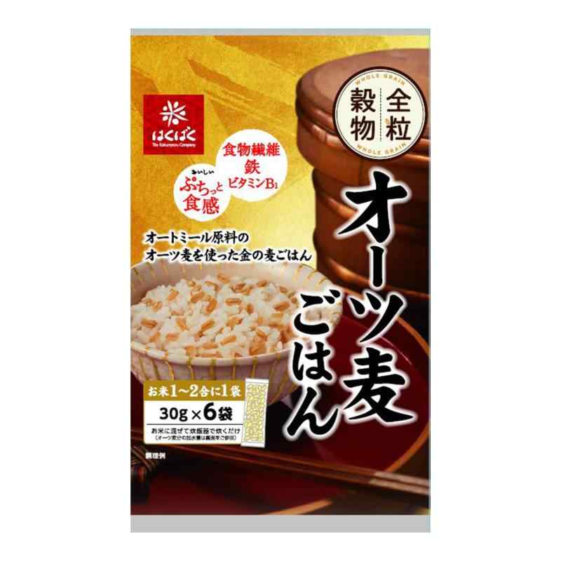 【楽天市場】はくばく オーツ麦ごはん 180g：Re-ZONE