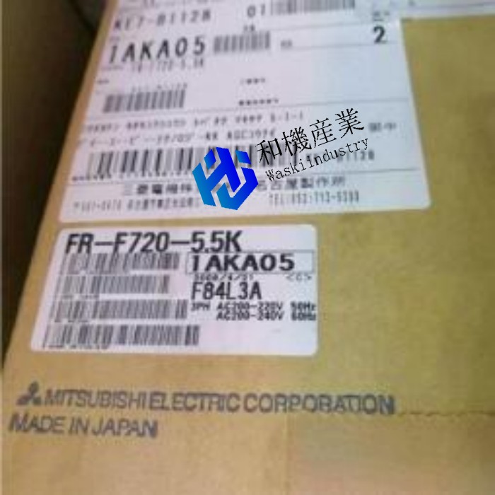 【楽天市場】【新品★送料無料】MITSUBISHI/ 三菱 インバーター FR-F720-5.5K 6ヶ月保証：和機産業