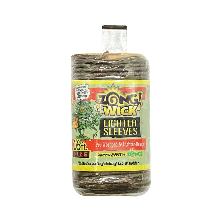 【楽天市場】ZONG WICK ヘンプウィック ライタースリーブ 4.8メートル：ZiPPY！ 楽天市場店