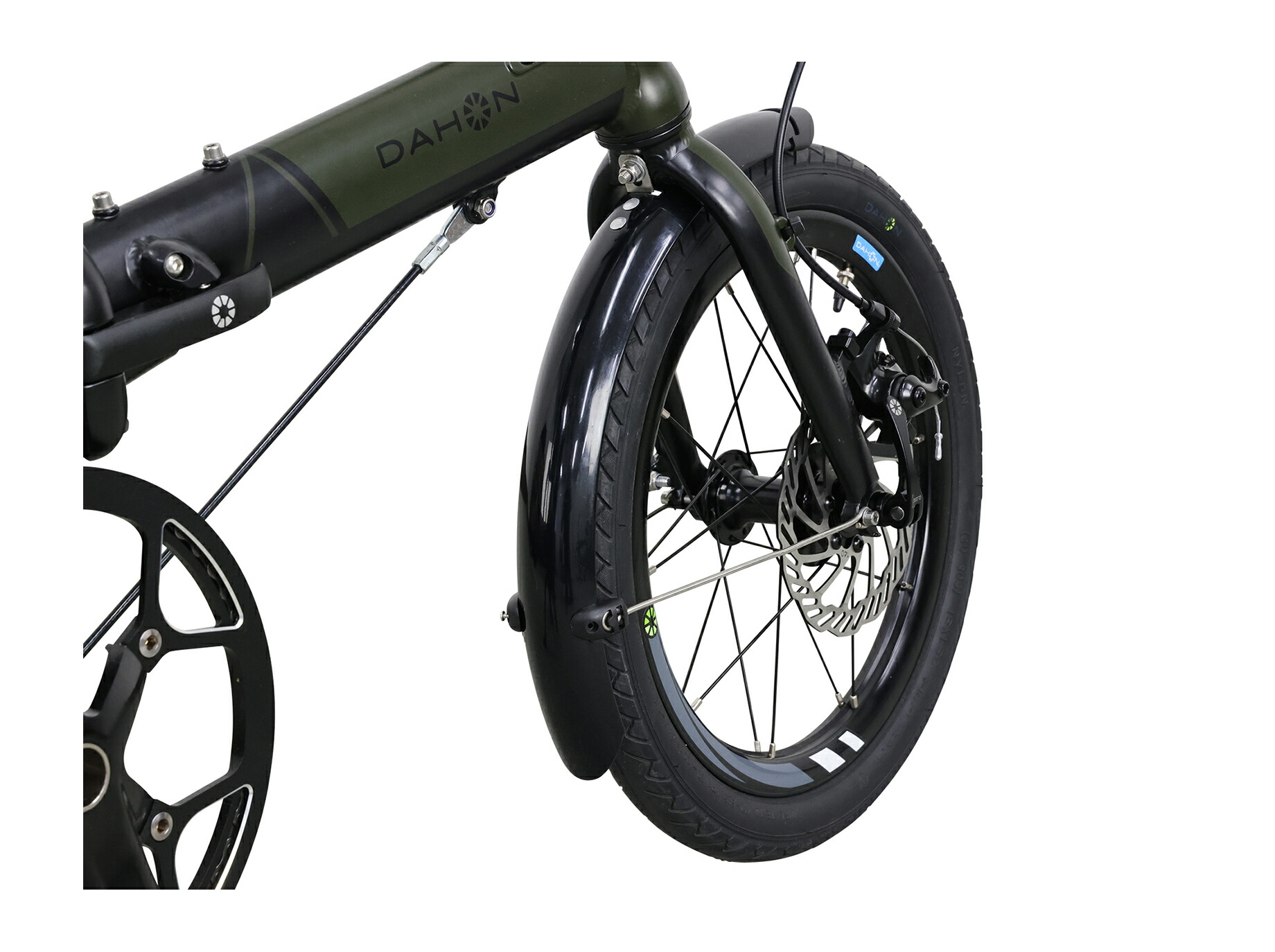 【楽天市場】 DAHON(ダホン) フェンダー 16インチ ディスクブレーキモデル用 K9X マッドガード 5-1525023866 泥除け ...