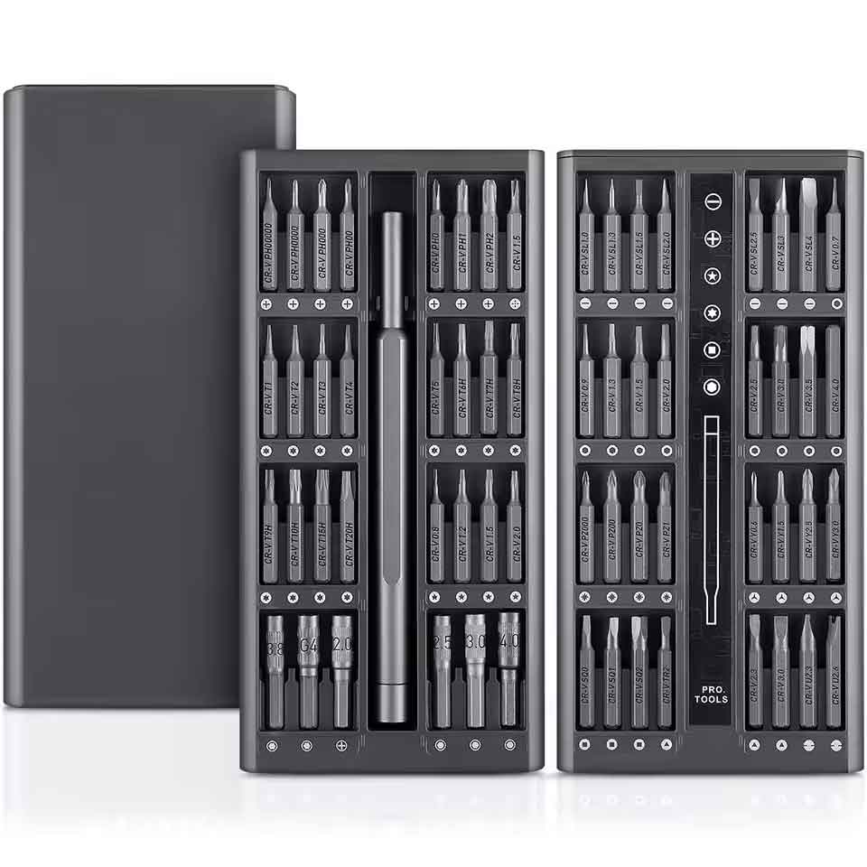 【楽天市場】zmart 63 in 1 精密ドライバー セット プラス トルクス 磁気 ドライバー ビット プロフェッショナル 修理 ツール ...