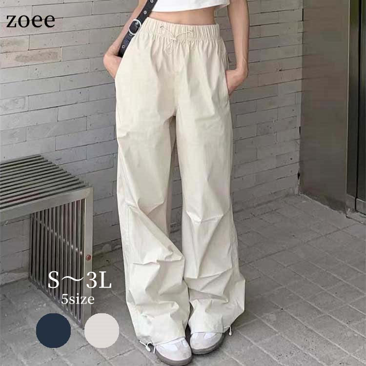 【楽天市場】【2024新作春夏】パンツ レディース 春夏 ボトムス ネイビー/ベージュ S/M/L/2L/3L k1l02 【メール便 ...