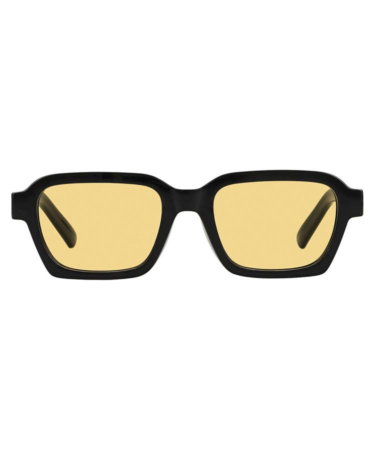 【楽天市場】| SUNCUTGlasses/UV100%CUT ウェリントン型 サングラス (ブラック) 【度無し専用】 横長 四角 カラーレンズ 紫外線対策 UV対策 UVカット メンズ ...