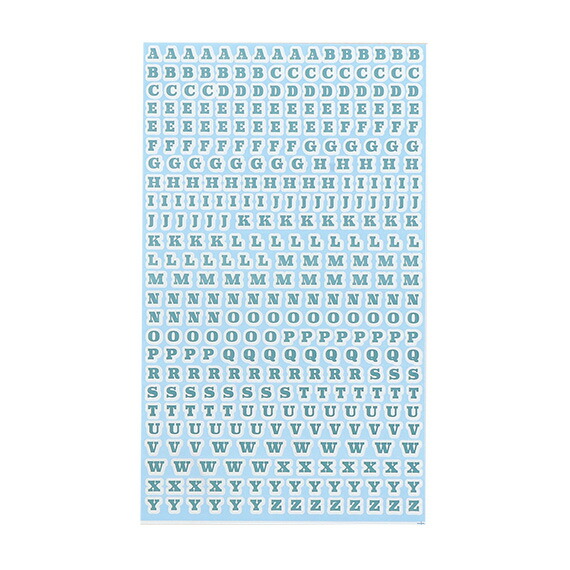 【楽天市場】青／小さめシンプルアルファベットシール／sunhoseki：靴下通販ZOKKE