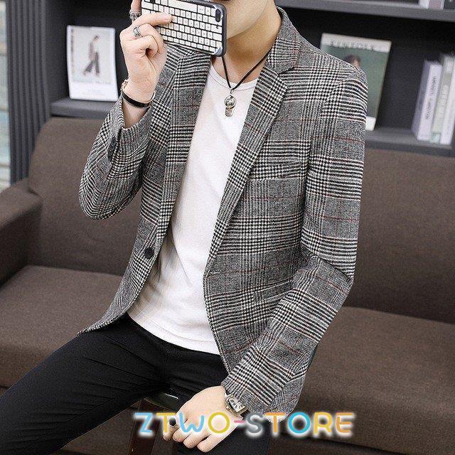 【楽天市場】メンズサマージャケット テーラードジャケット チェック柄 サマージャケット メンズ カジュアル 薄手 春ジャケット 秋 ジャケット 大きいサイズ 3色：Ztwo楽天市場店