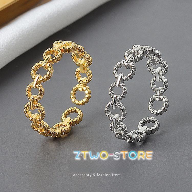 【楽天市場】指輪 レディース リング カジュアル 普段使い シンプル レース 透かし レーシー フリーサイズ 18kgp おしゃれ プレゼント：Ztwo楽天市場店