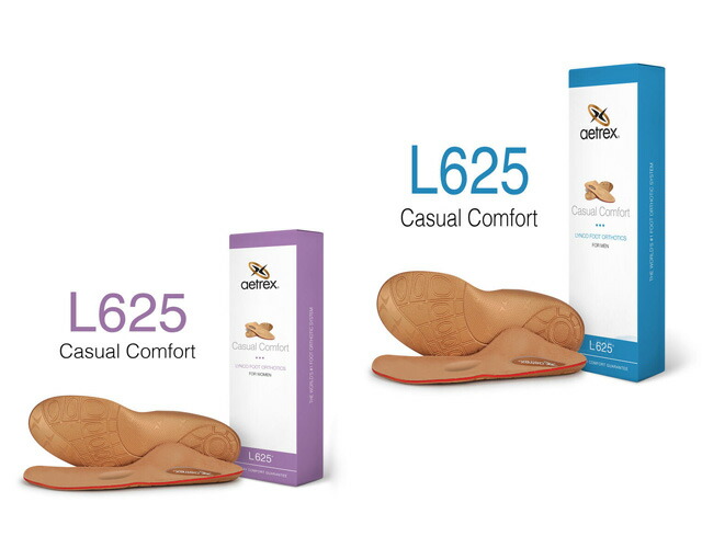 【楽天市場】【送料無料】aetrex エイトレックス L625 デジフィットシンソールL625はL600に中足骨、ヒール調整パッドがついたもの ...