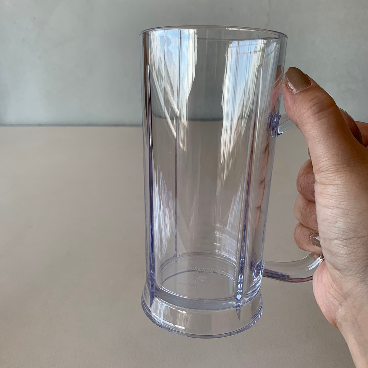 【楽天市場】Plakira ビールジョッキ 400ml クリア 樹脂製グラス プラキラ グラス トライタン プラスチック 食卓 環境ホルモン非含有 食洗器可 耐熱 航空食器：ZUIUN