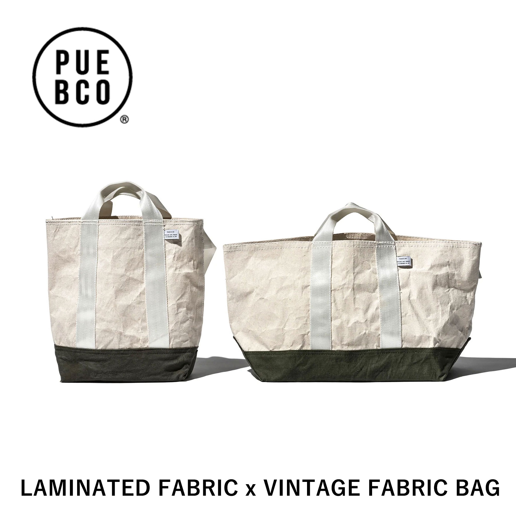 【楽天市場】【マラソン限定ポイント2倍】【期間限定 PUEBCO POPUP】PUEBCO LAMINATED FABRICxVINTAGE ...