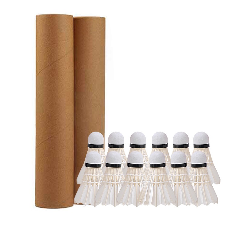 【楽天市場】バドミントン 12個 羽根安定した丈夫なスポーツトレーニングのバドミントンボール 屋内 屋外 ゲーム用 ホワイト：ミソラ雑貨屋